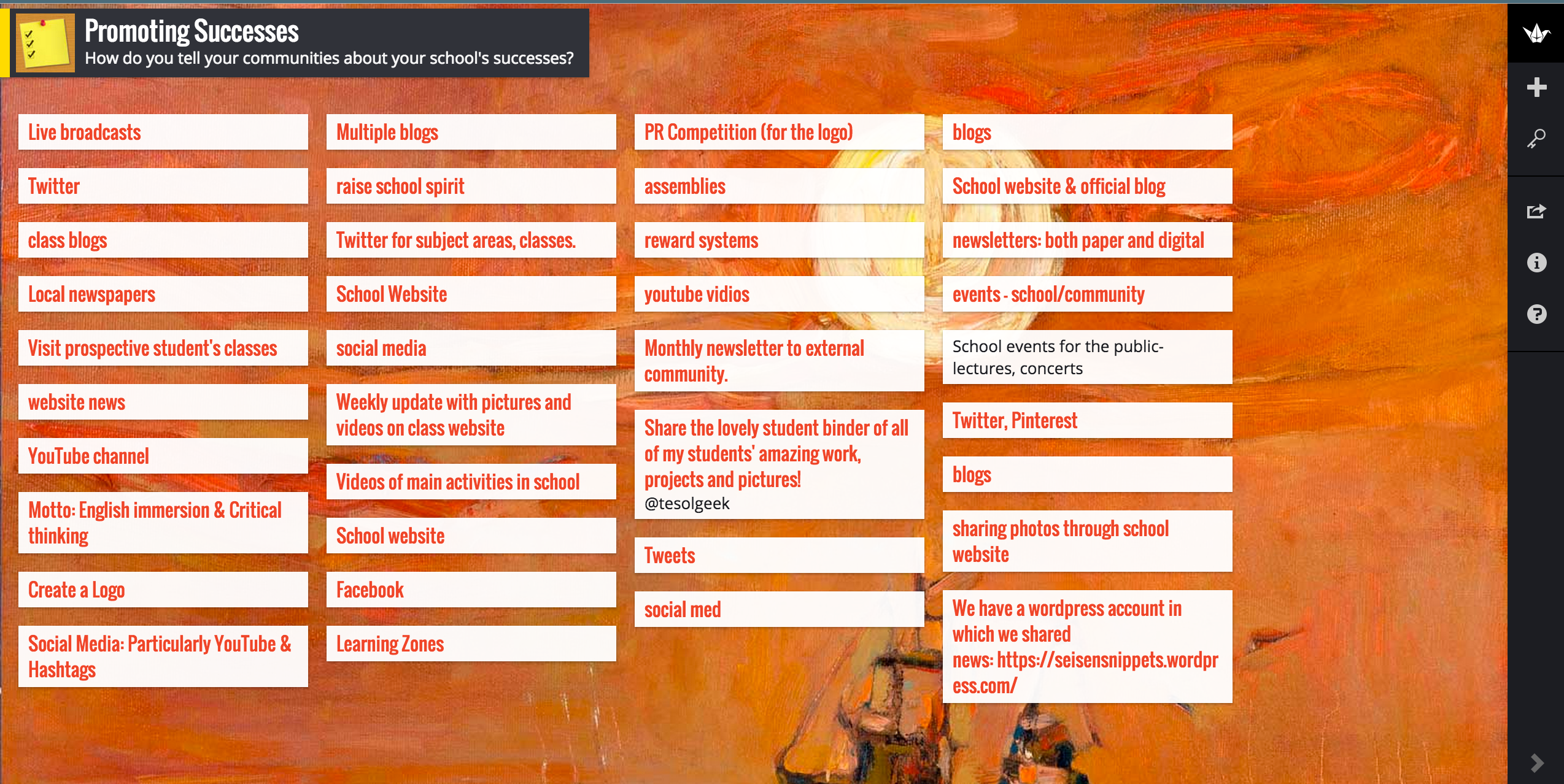 Using Padlet for Learning and Teaching