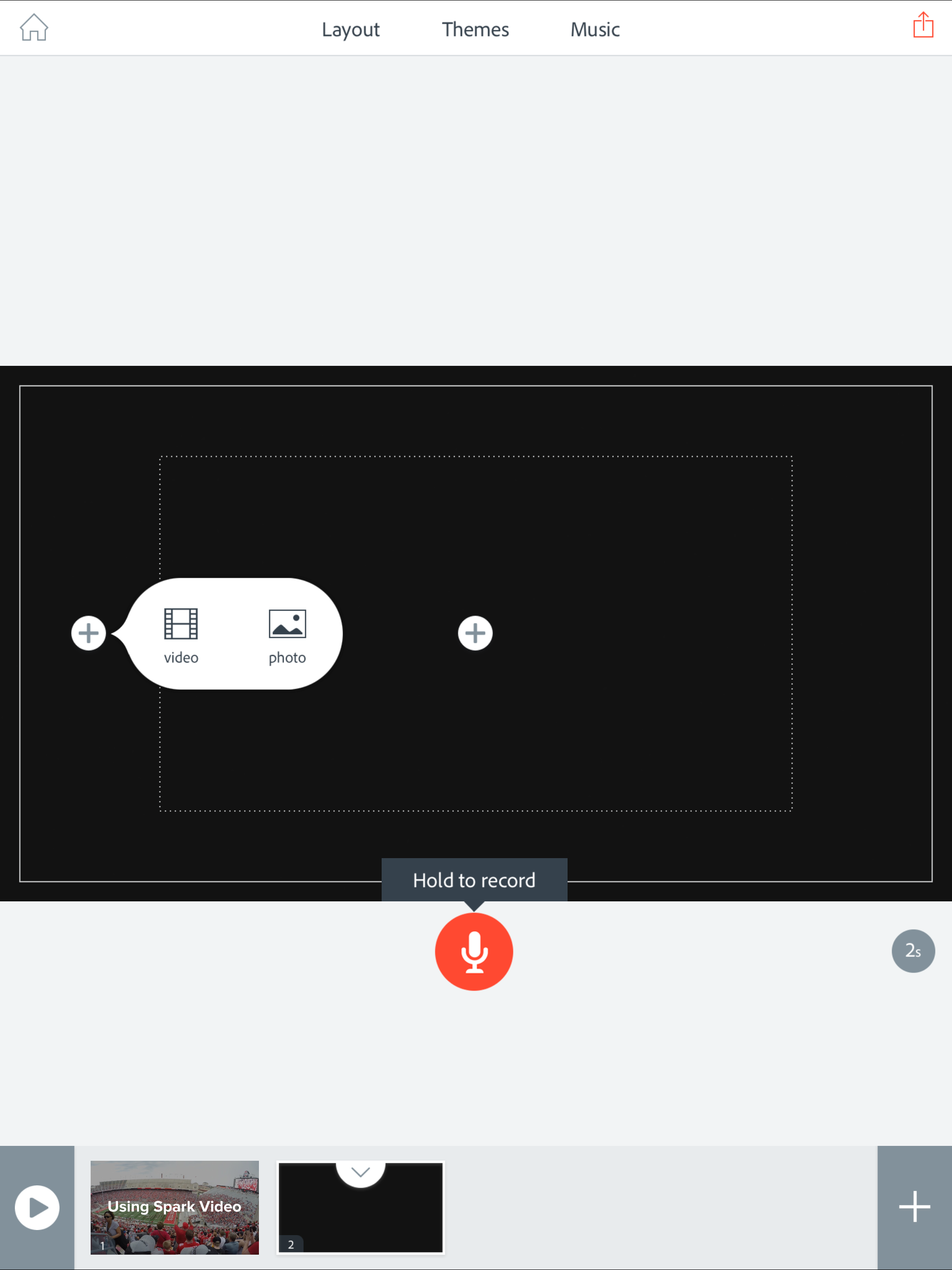 Using Adobe Spark Video
