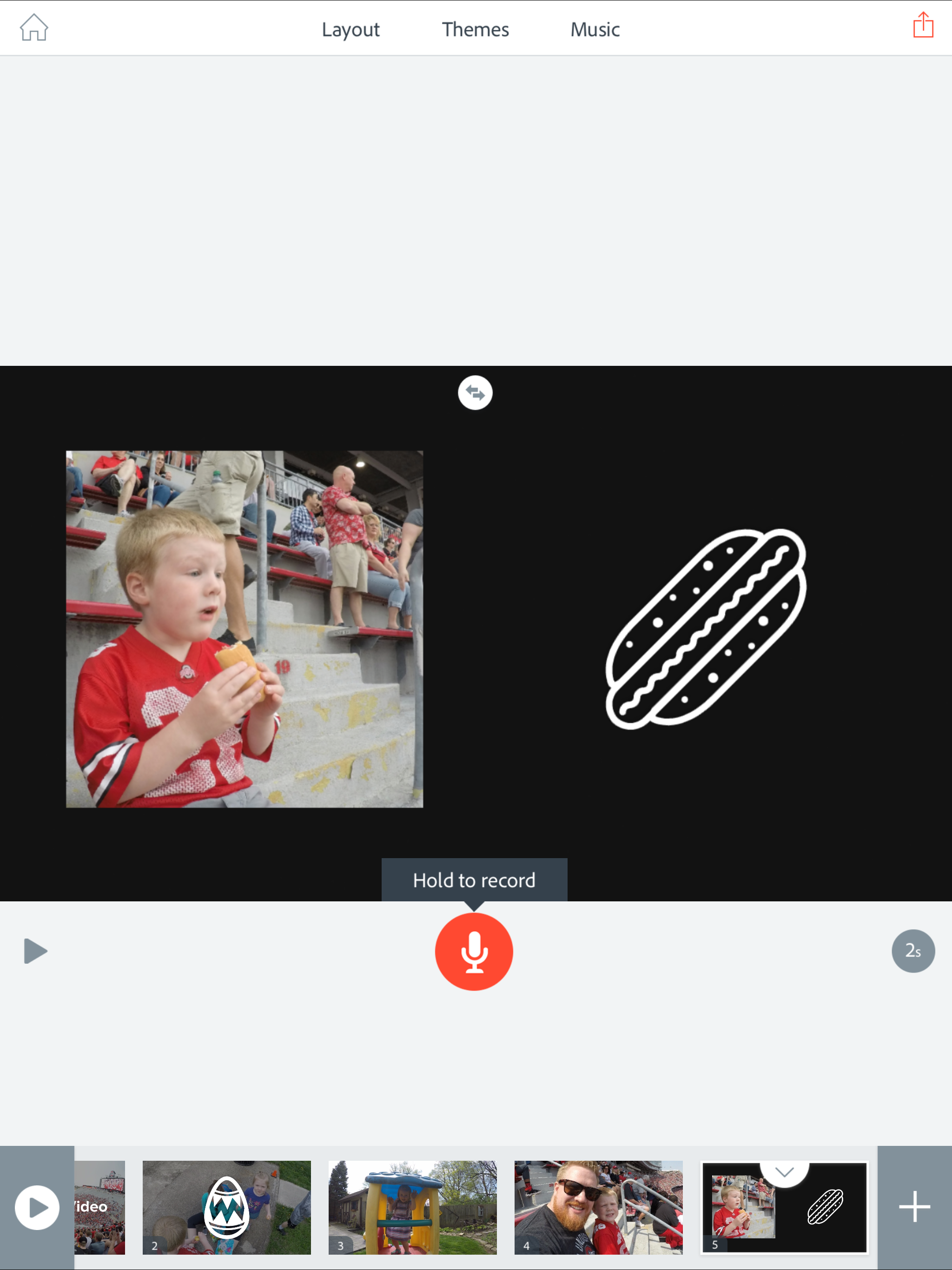 Using Adobe Spark Video